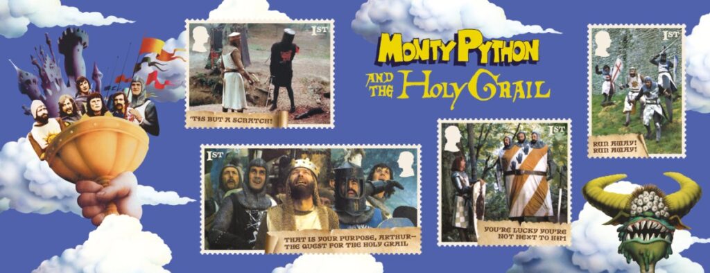 And now for something completely different! Stamps celebrate Monty ...